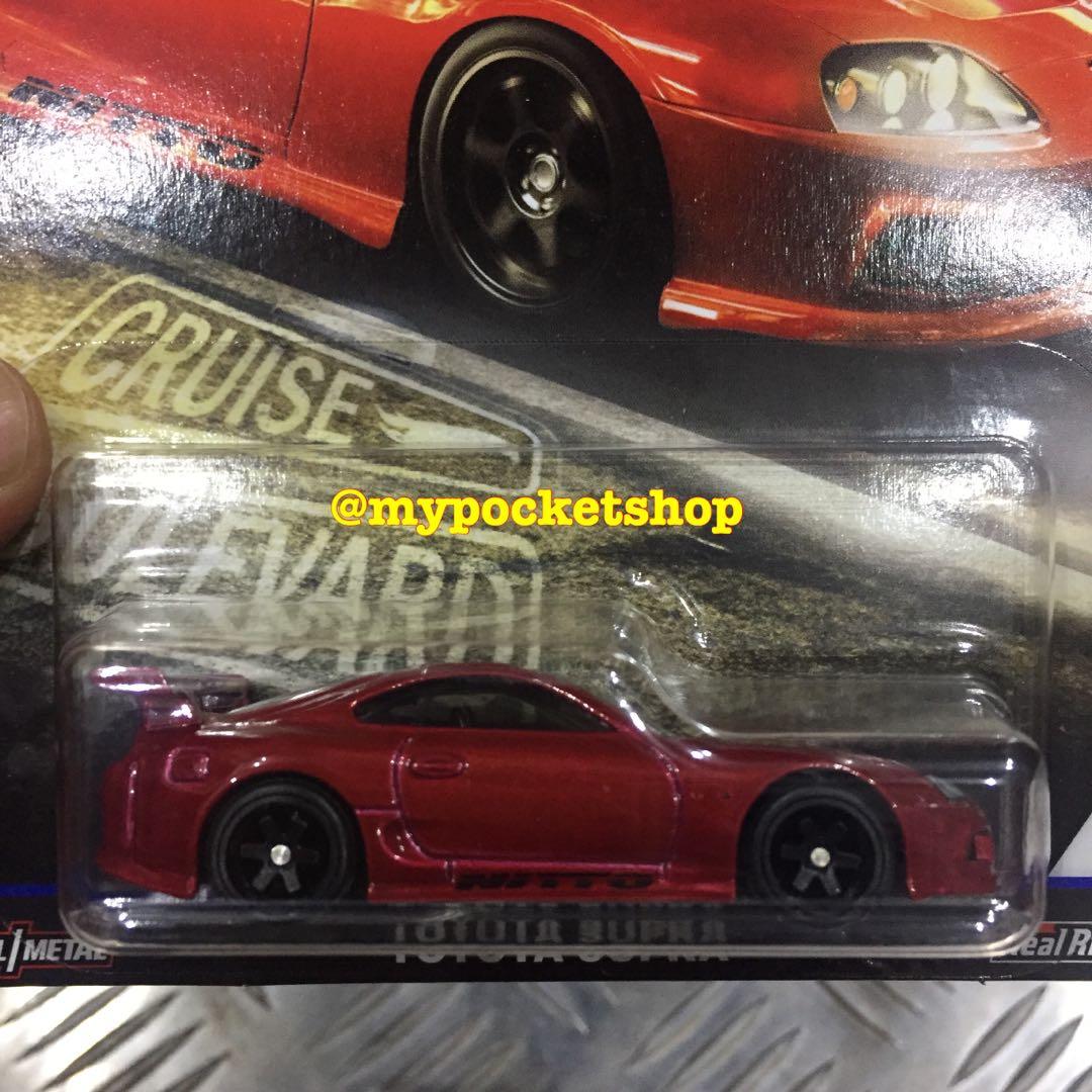 Hot Wheels TOYOTA SUPRA - Red / 2019 Hotwheels Car Culture - Cruise ...