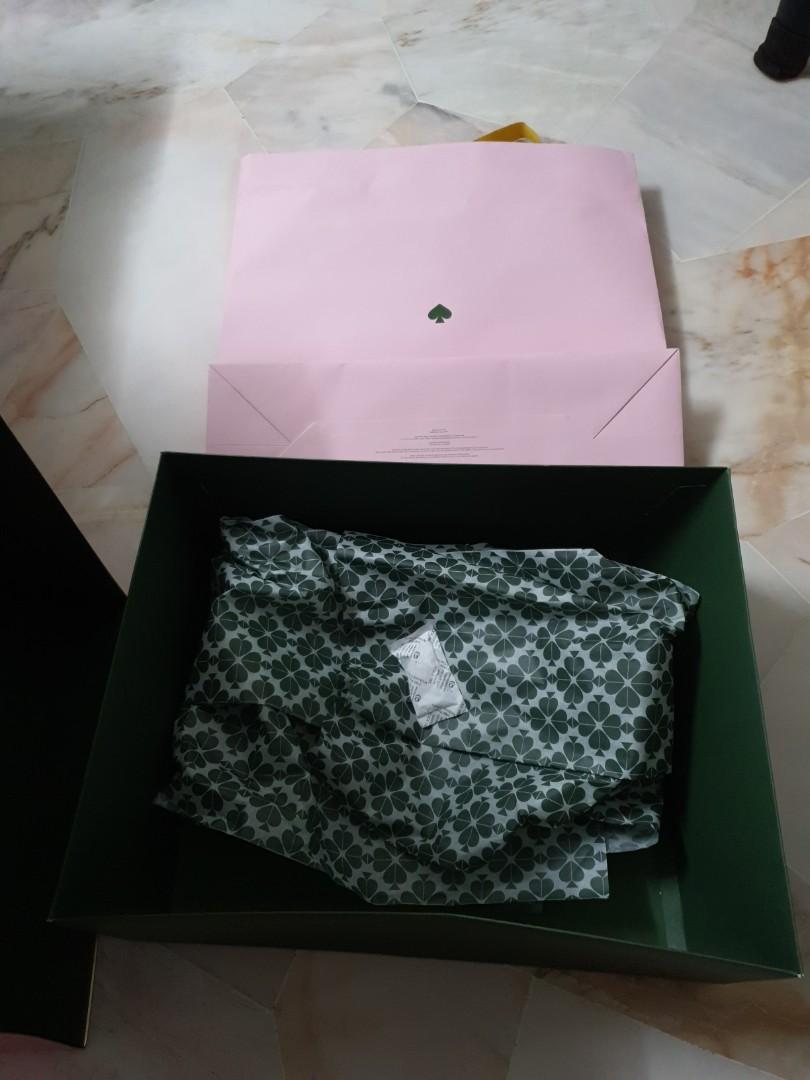 Kate spade paper bag and box, Everything Else on Carousell