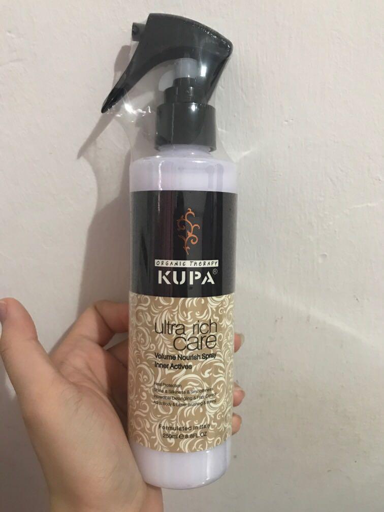 Kupa organic therapy hair oil spray, Health & Beauty, Hair Care on ...