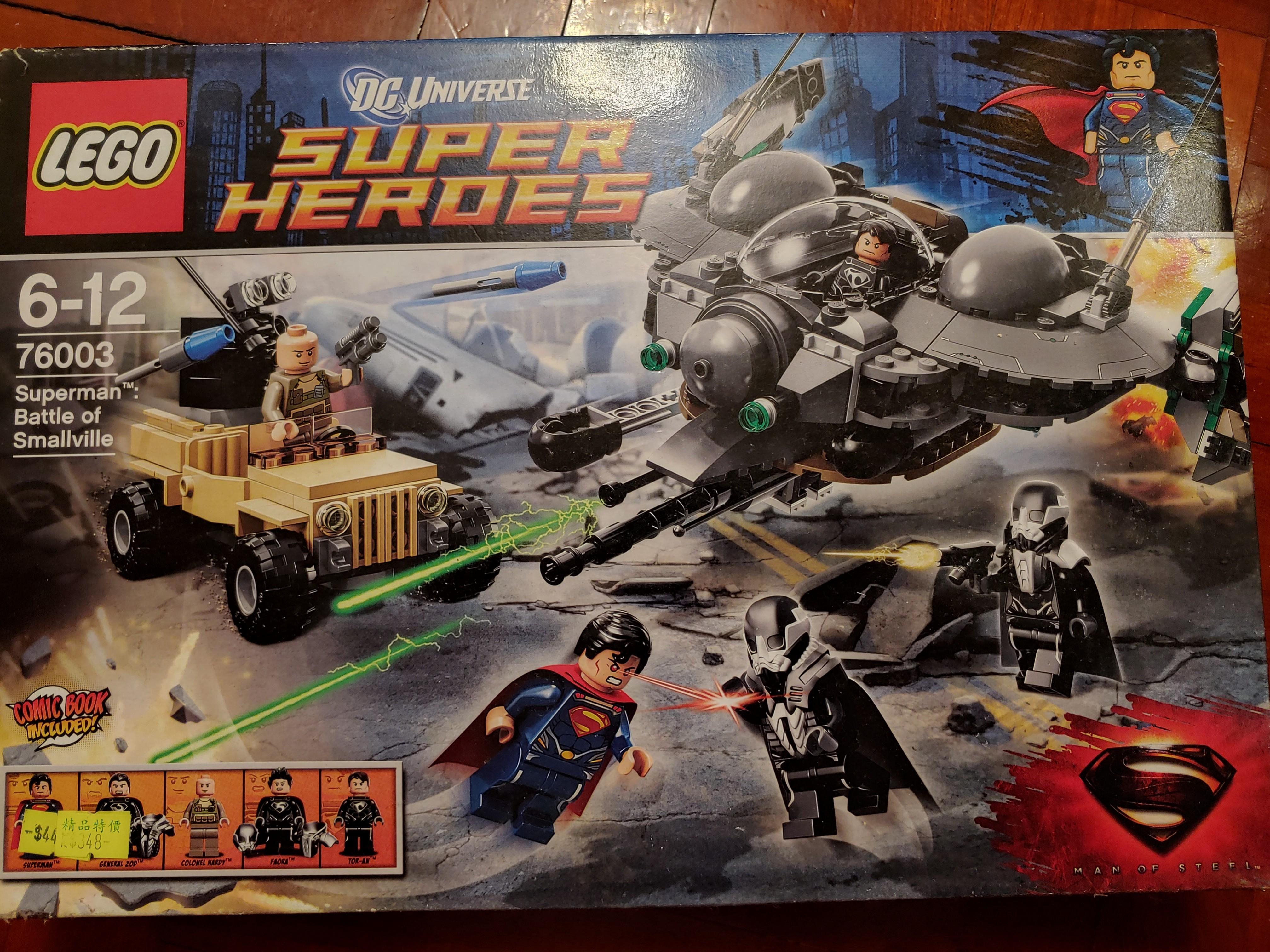 Lego 76003 superman battle of smallville, 興趣及遊戲, 玩具 & 遊戲類 - Carousell