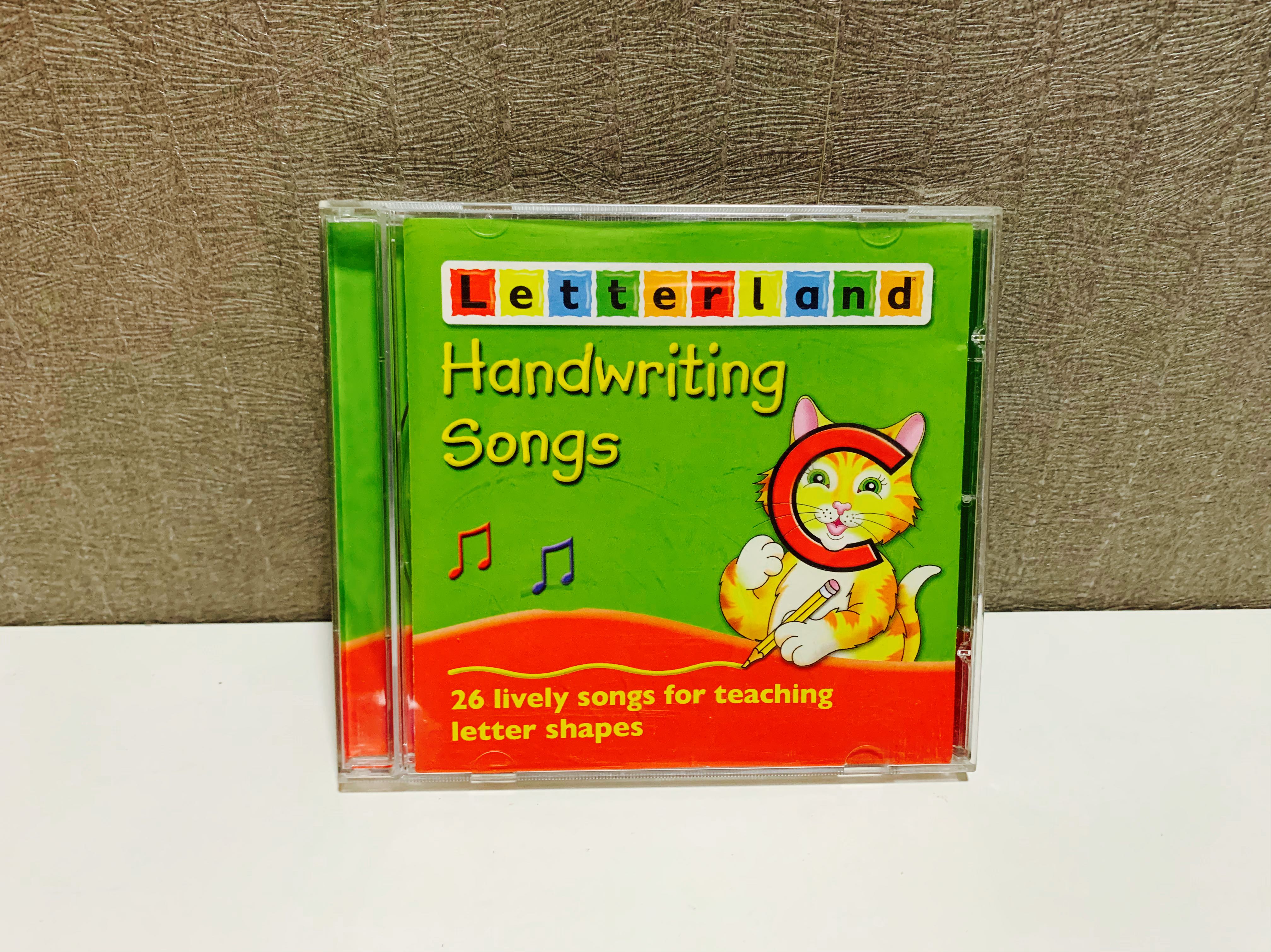 LETTERLAND handwriting songs cd, Hobbies & Toys, Books & Magazines ...