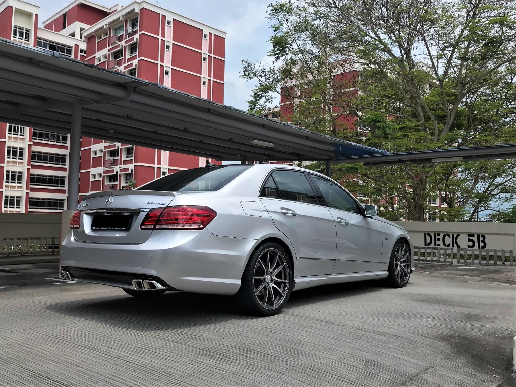 MERCEDES BENZ E-CLASS W212 E200 E250 E300 BOOT LIP TRUNK SPOILER OEM ...