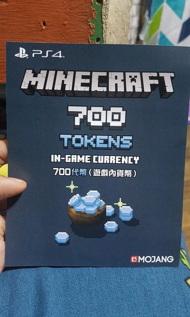 MINECRAFT TOKENS, Video Gaming, Gaming Accessories, Interactive Gaming ...