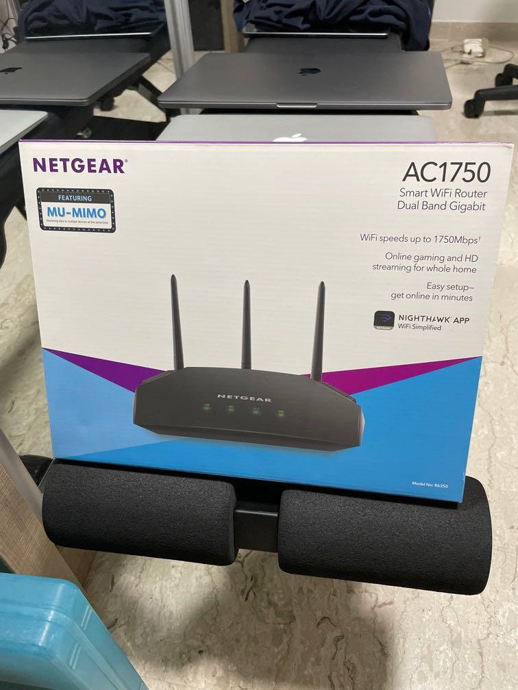 NETGEAR R6350 Dual Band Gigabit Router, Computers & Tech, Parts ...