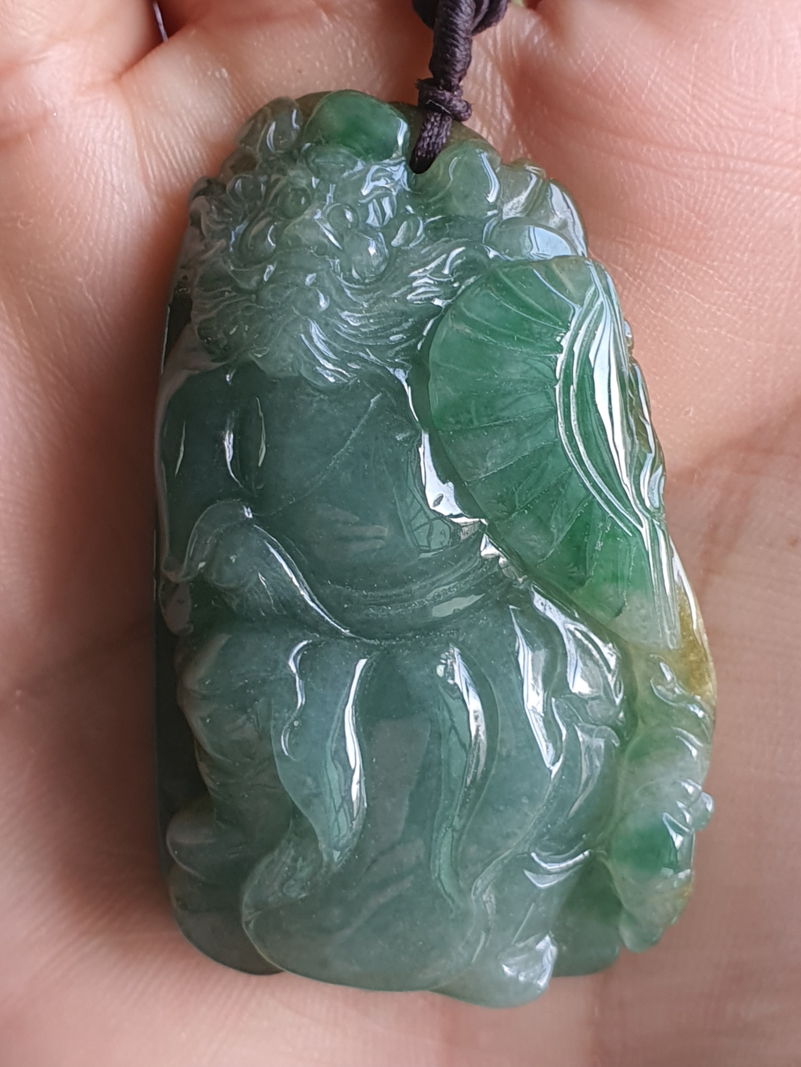 New jade (type A) stocks - zhongkui, guanyin, lotus, pixiu, bear ...