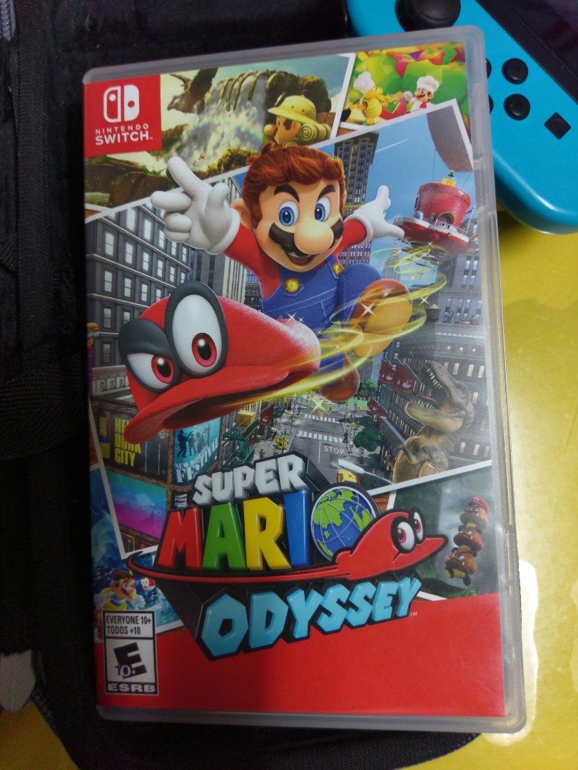 Nintendo Switch Super Mario Odyssey, Video Gaming, Video Games ...