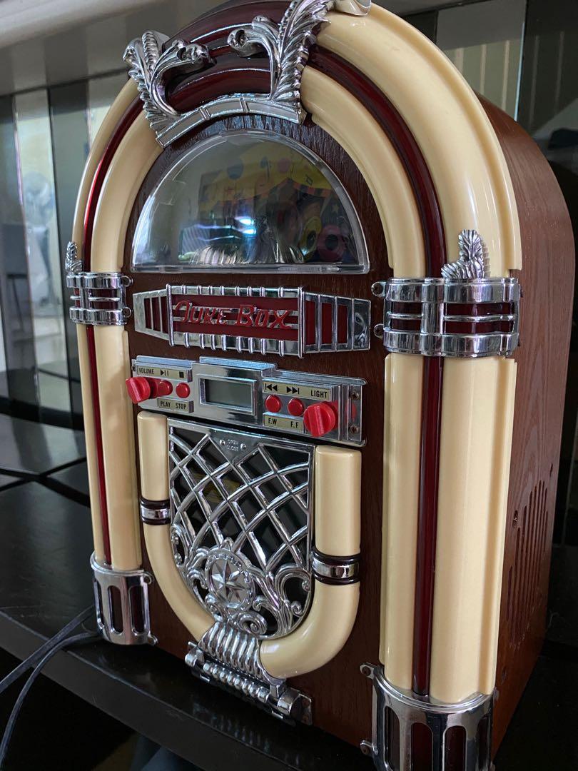Novelty old school juke box CD player, Audio, Portable Music Players on ...