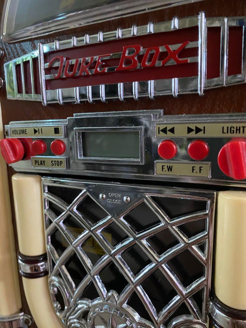 Novelty old school juke box CD player, Audio, Portable Music Players on ...