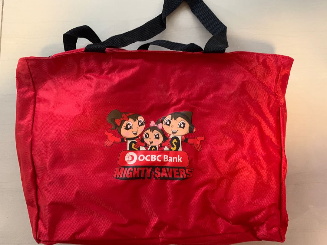 OCBC Mighty Savers Tote Bag, Everything Else on Carousell