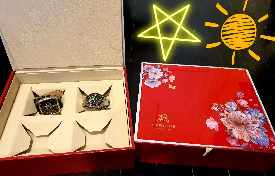 St. Regis Mooncake Watch Jewellery Box, Everything Else on Carousell