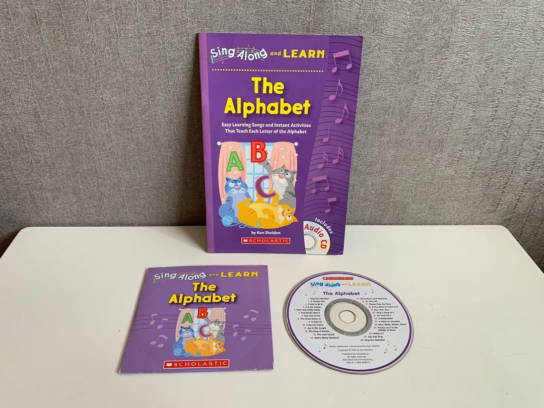SCHOLASTIC Sing Along & Learn: The Alphabet Kit Easy Learning Songs and ...