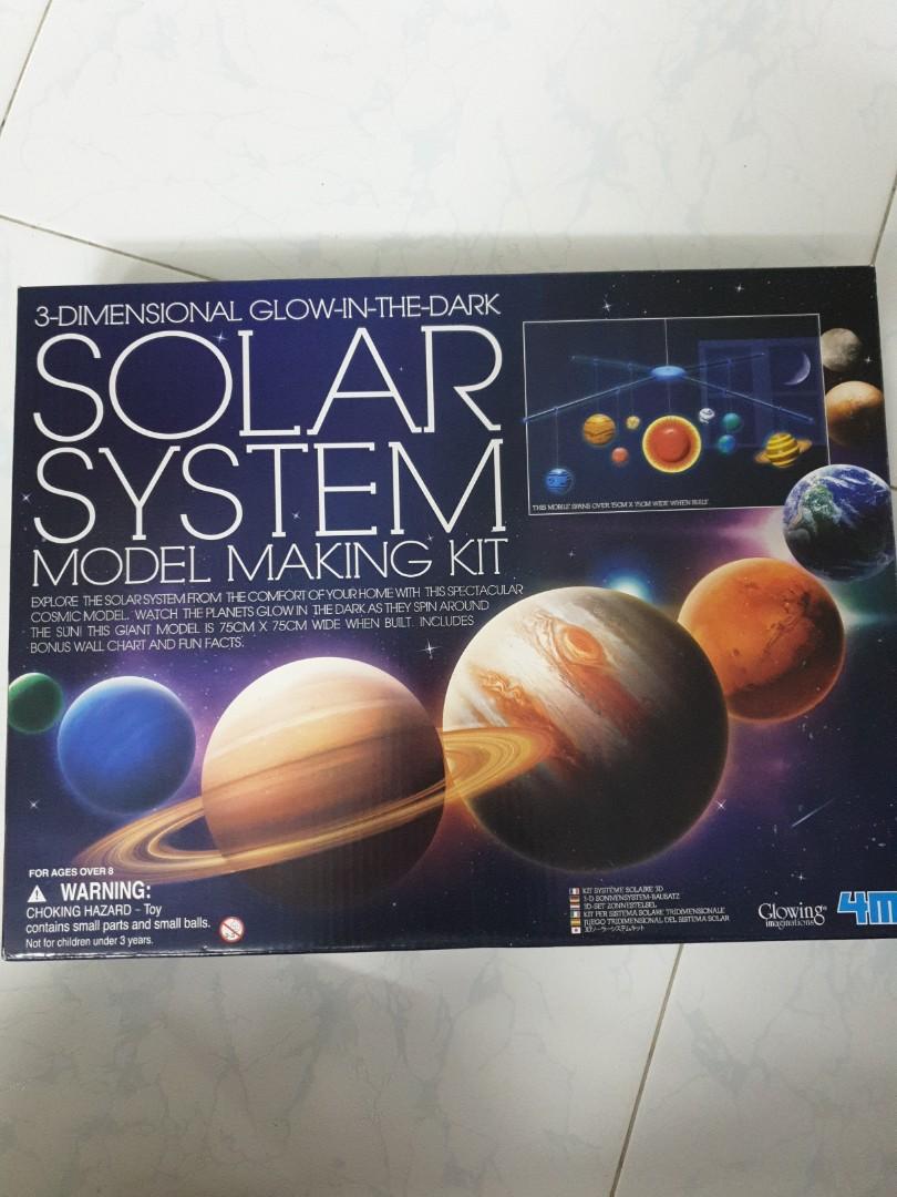 Solar System Model Making Kit, Hobbies & Toys, Toys & Games on Carousell