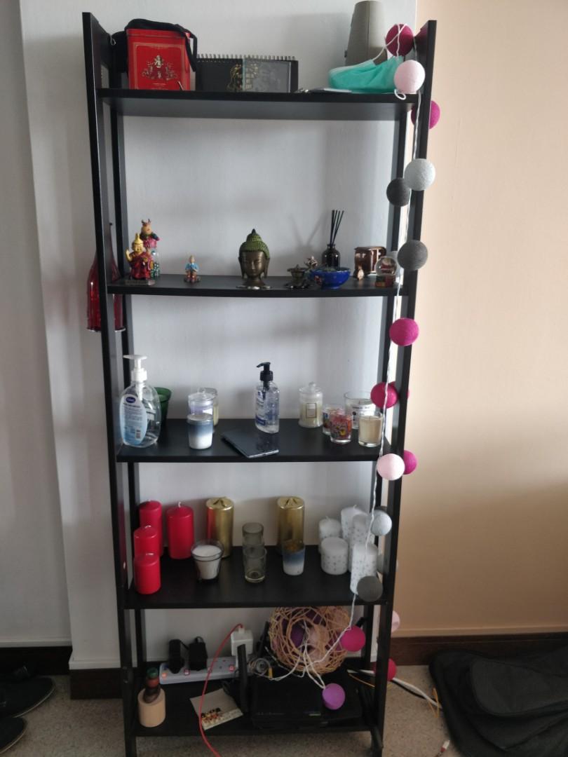 Standing rack, display rack, shelving unit, Furniture & Home Living ...