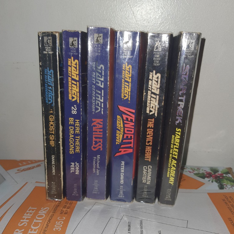 Star Trek Books (TNG), Hobbies & Toys, Books & Magazines, Children's ...