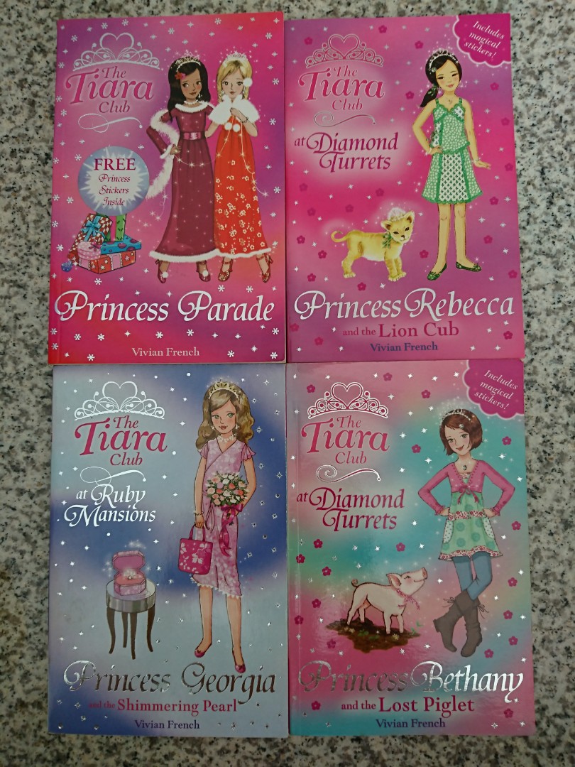 The Tiara Club Storybooks, Hobbies & Toys, Books & Magazines, Fiction ...