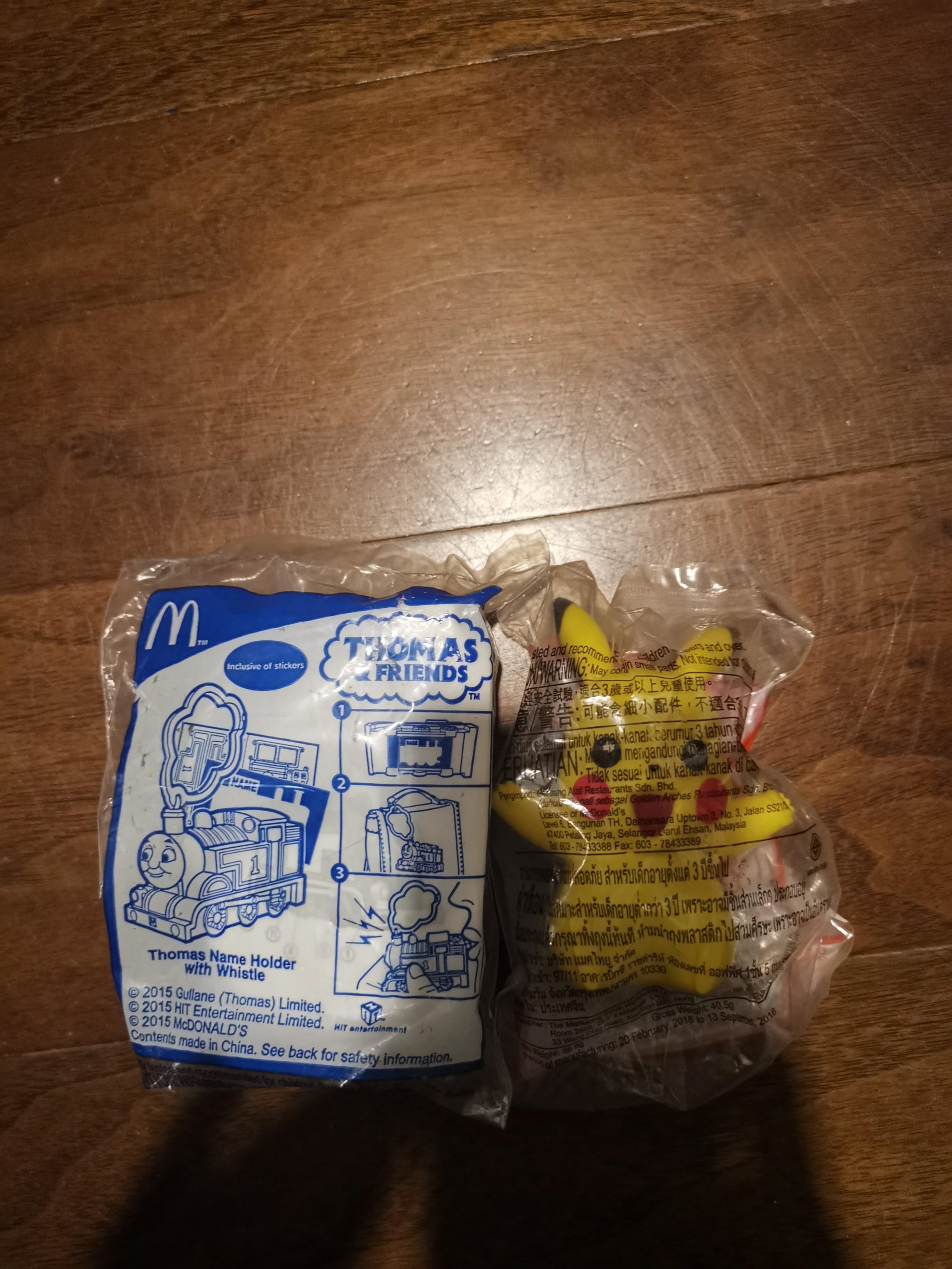 Thomas Friends Pikachu Happy Meal, Hobbies & Toys, Collectibles ...