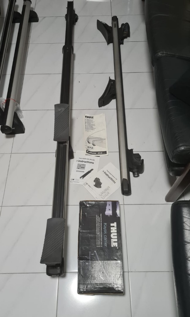 Thule Sliding Roof Rack., Car Accessories, Accessories on Carousell