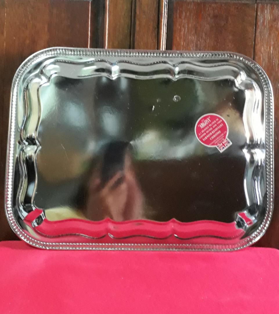 Vintage Queen Elizabeth II Silver Jubilee Tray, Furniture & Home Living ... Vintage Queen Elizabeth II Silver Jubilee Tray, Furniture & Home Living ...
