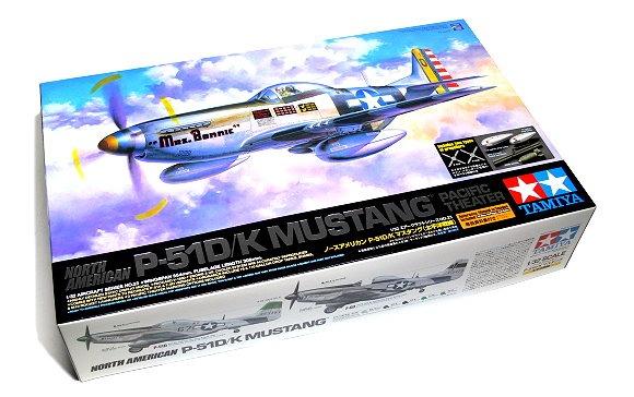 田宮飛機模型太平洋戰線戰机 Tamiya Aircraft Model 1/32 Airplane North American P-51D ...