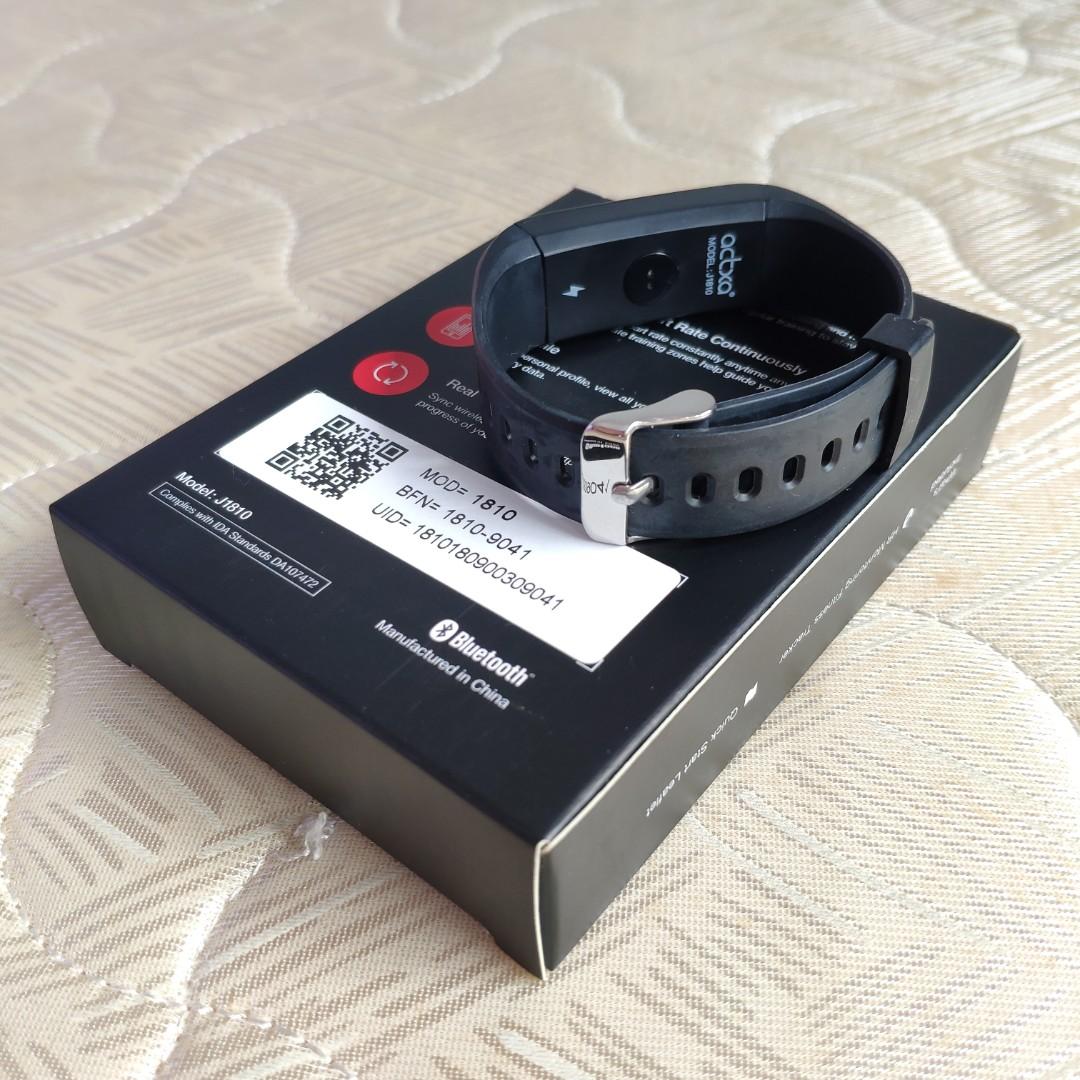 actxa Tempo 2 Fitness Tracker Watch, Mobile Phones & Gadgets, Wearables & Smart Watches on Carousell