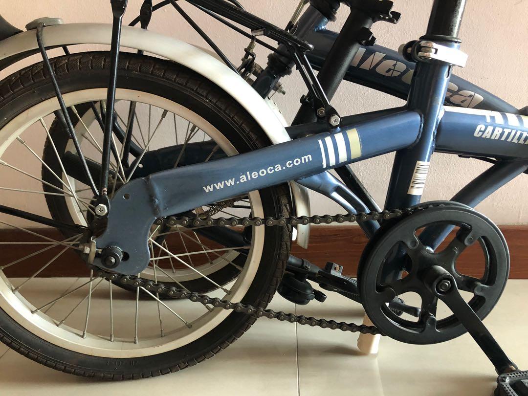 Aleoca Cartilla Foldable Bike (16 inch), Sports Equipment, Bicycles ...