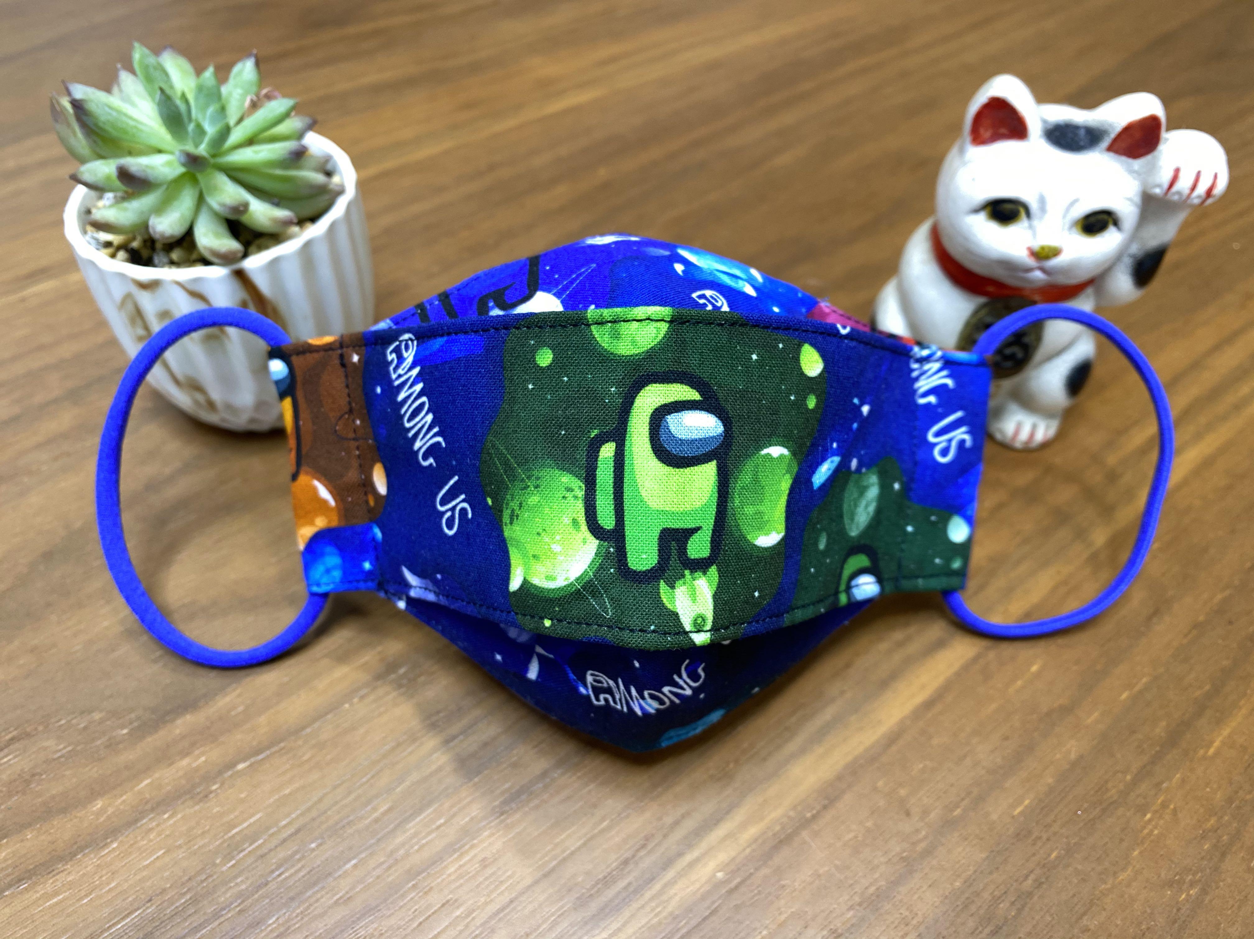 Among us mask 3D mask origami mask boat mask CNY mask handmade mask ...