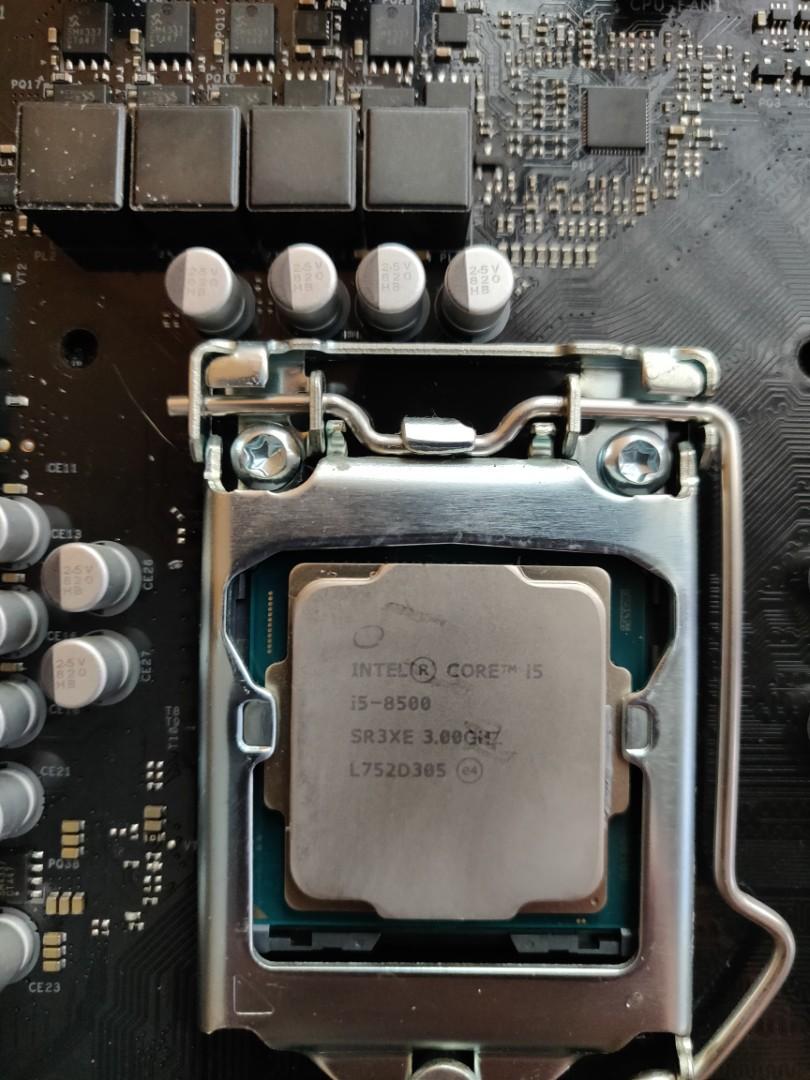 ASrock B360 Pro 4 Motherboard with Intel i5 8500 processor, Computers ...