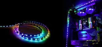 Asus ROG Addressable LED Strip with magnetic backing and Aura Sync RGB ...