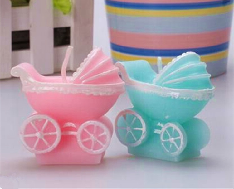 Baby pram candle cake topper, Furniture & Home Living, Kitchenware ...