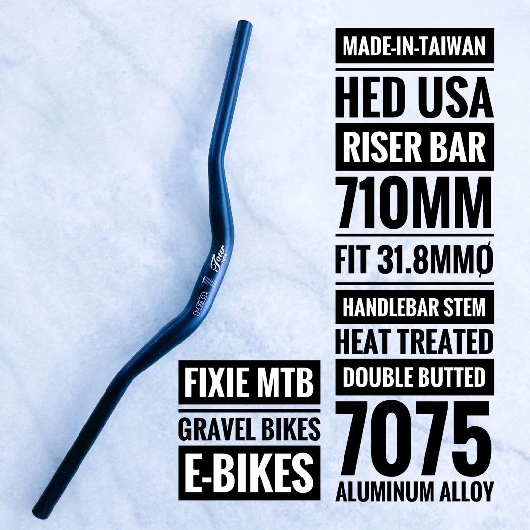 Bicycle Riser Bar 710mm - Fixie, Gravel Bikes, MTB, Sports Equipment ...