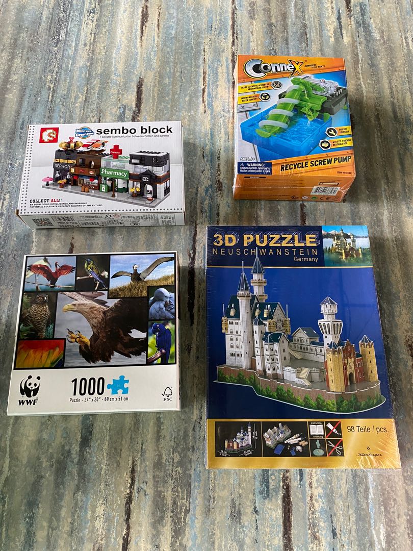Bricks, puzzle, build toys, Hobbies & Toys, Toys & Games on Carousell
