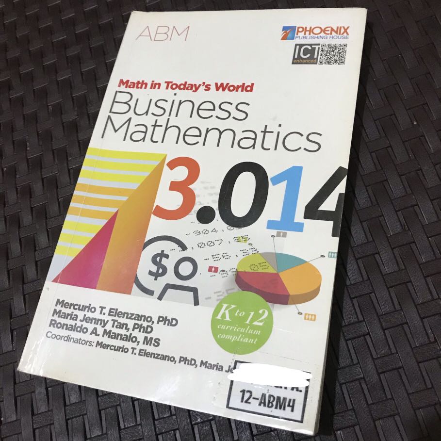 Business Mathematics Book For Senior High School Hobbies Toys Books business-mathematics-book-for-senior-high-school-hobbies-toys-books
