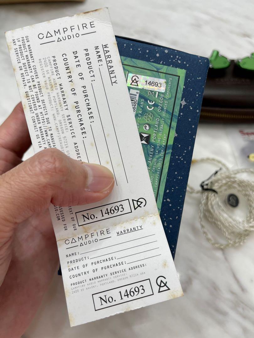 Campfire Alo Audio Andromeda iem, Audio, Other Audio Equipment on Carousell