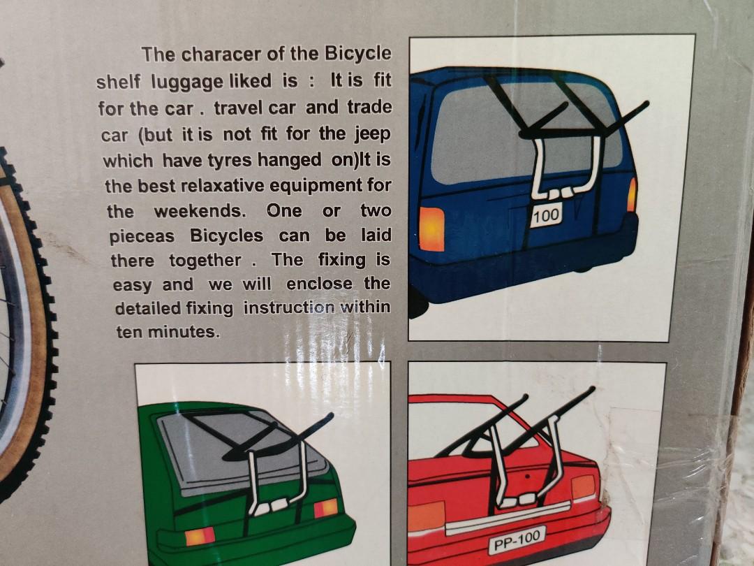Car Bicycle Rack, Sports Equipment, Bicycles & Parts, Bicycles on Carousell
