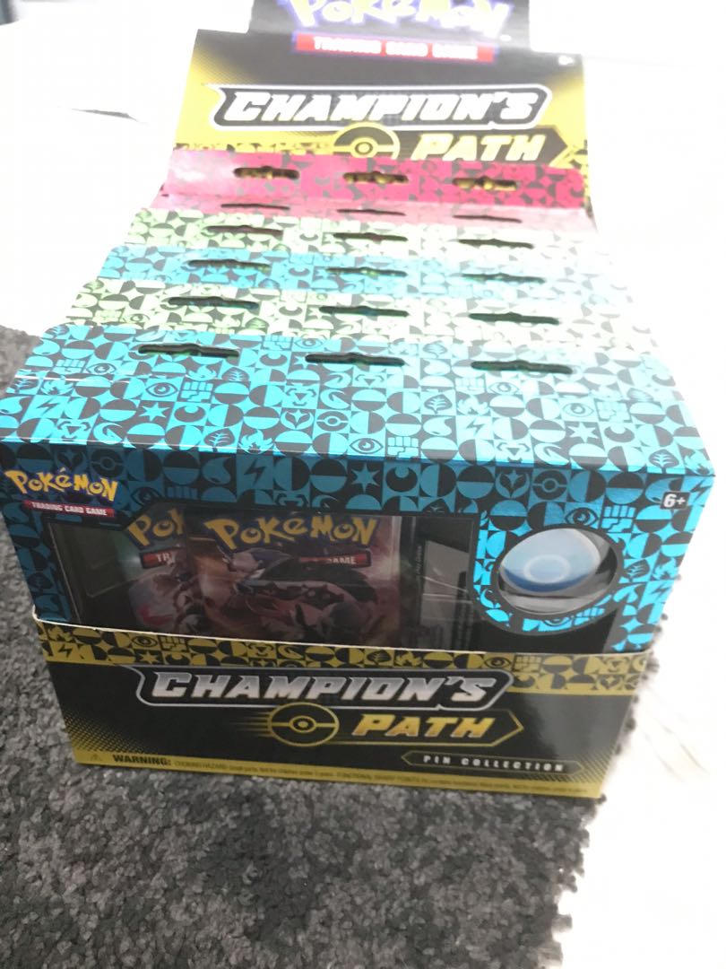 Champion’s Path Box Pokemon Card Opened, Hobbies & Toys, Toys & Games ...