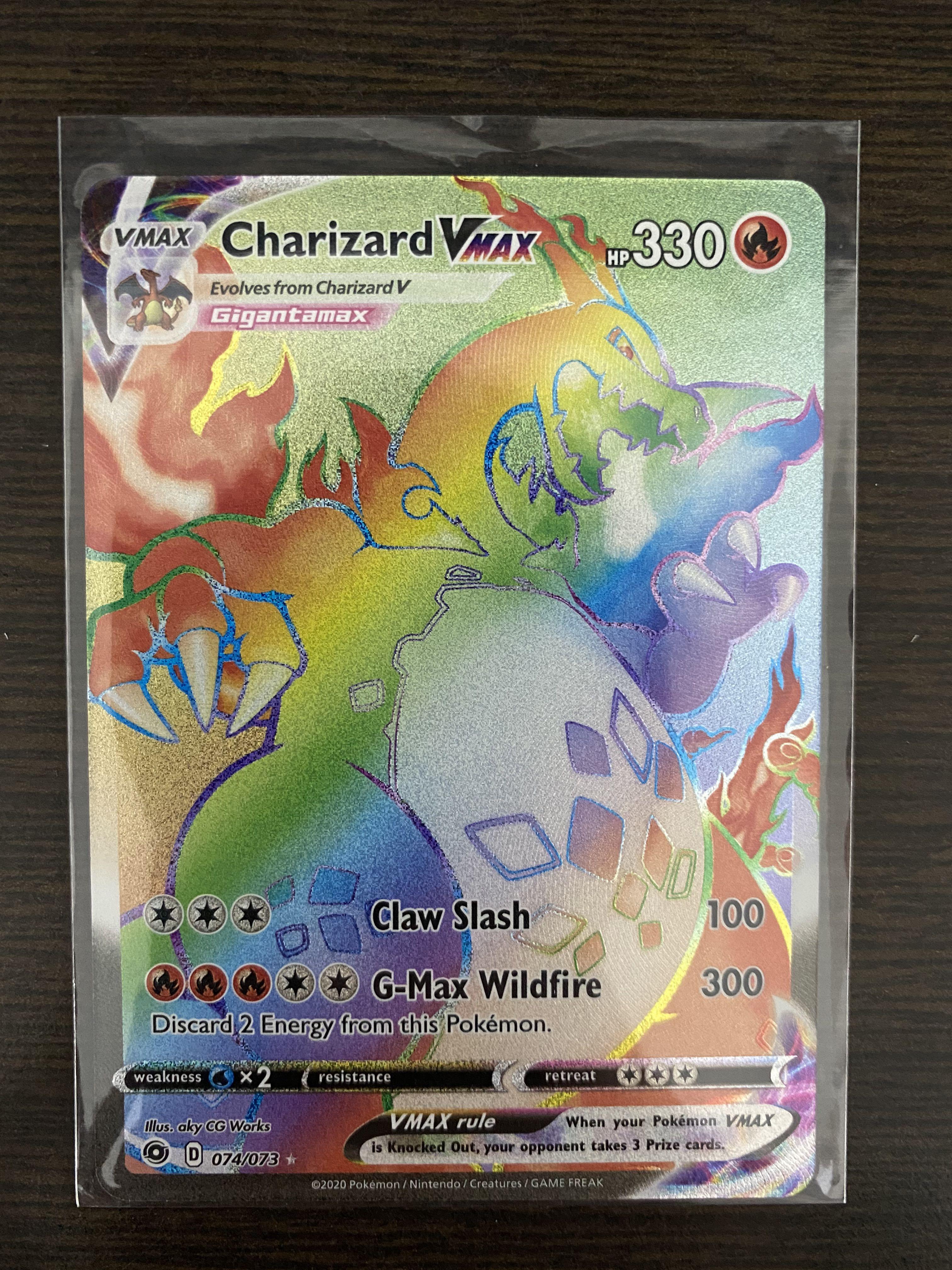 Charizard Vmax Champion Path, Toys & Games, Board Games & Cards on ...