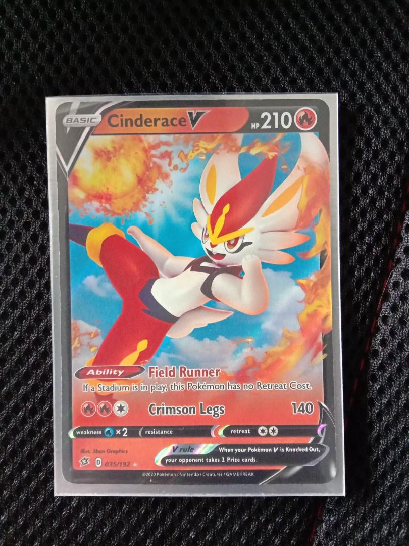 Cinderace Vmax & V, Hobbies & Toys, Toys & Games on Carousell