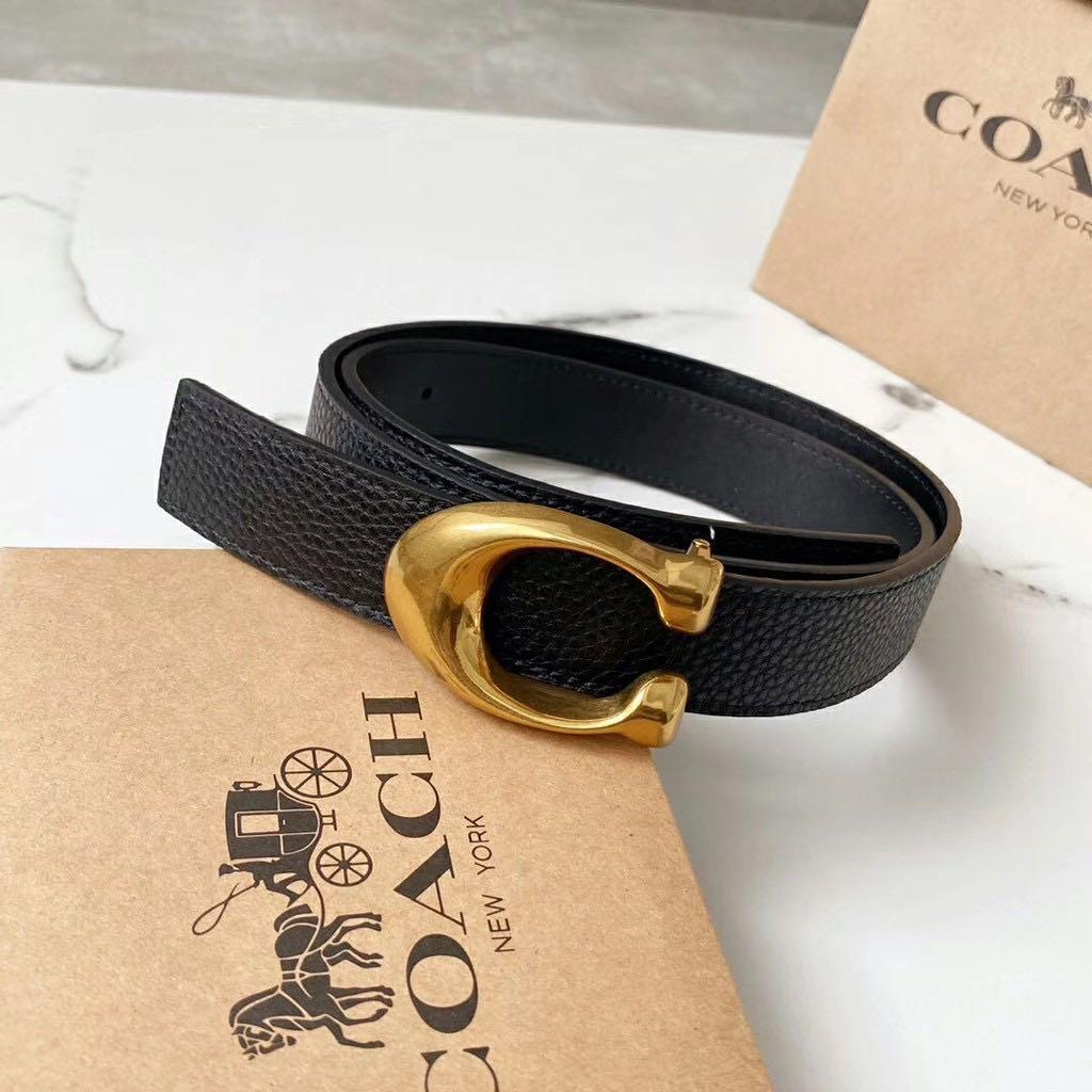 Coach Women Reversible Belt, Women's Fashion, Watches & Accessories ...