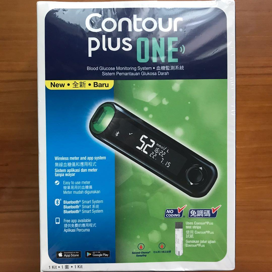 Contour plus One Blood Glucose Monitoring System Diabetes, Health ...