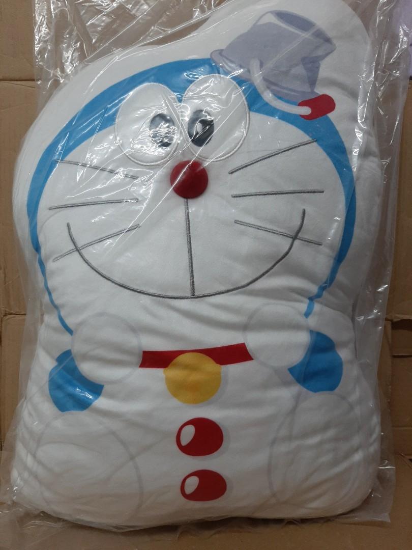 Doraemon Cushion with blanket, Hobbies & Toys, Toys & Games on Carousell