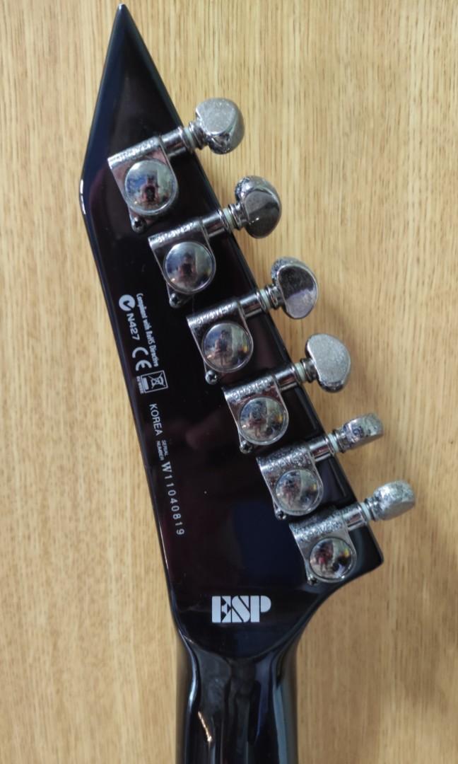 ESP Ltd Flying V guitar, Hobbies & Toys, Music & Media, Musical ...