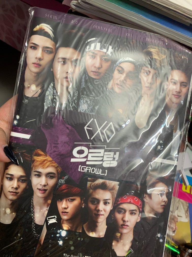 Exo Growl Wallpaper Exo M 1st Repackage XOXO Growl Group Type A Photo