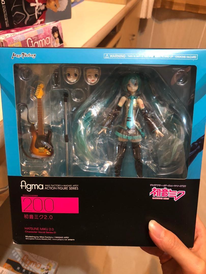 Figma 200 miku 2.0, Hobbies & Toys, Collectibles & Memorabilia, Fan ...