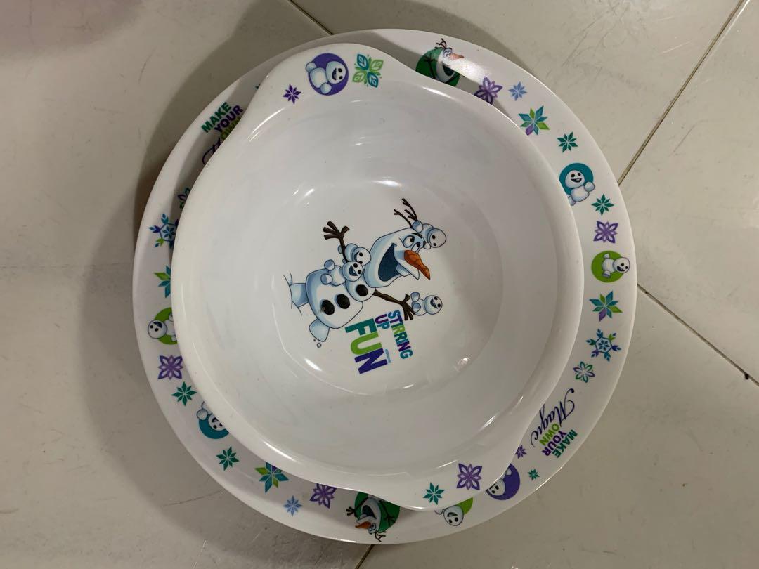 Frozen plates, Furniture & Home Living, Kitchenware & Tableware ...