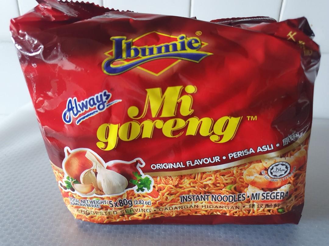 Ibumie Mi Goreng Original Flavour Instant Noodles, Food & Drinks ...