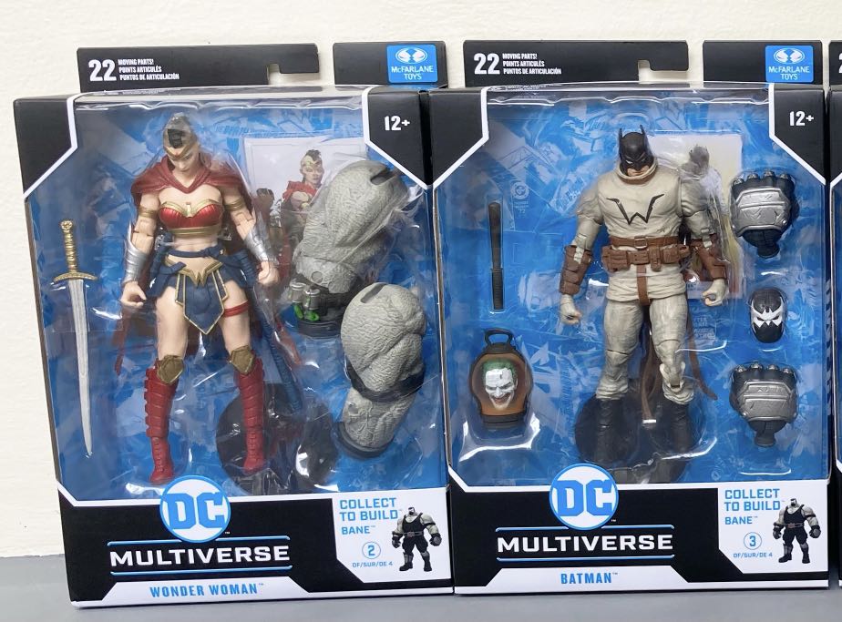 In stock Mcfarlane dc multiverse Wonder woman ant Batman Bruce wayne ...