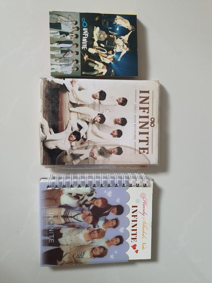 INFINITE notebook and unoffical merch, Hobbies & Toys, Memorabilia ...