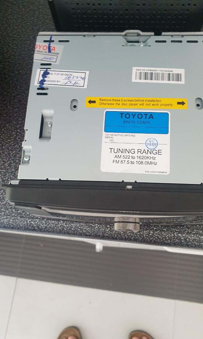 Innova Stock head unit with bluetooth, Car Parts & Accessories, Audio ...