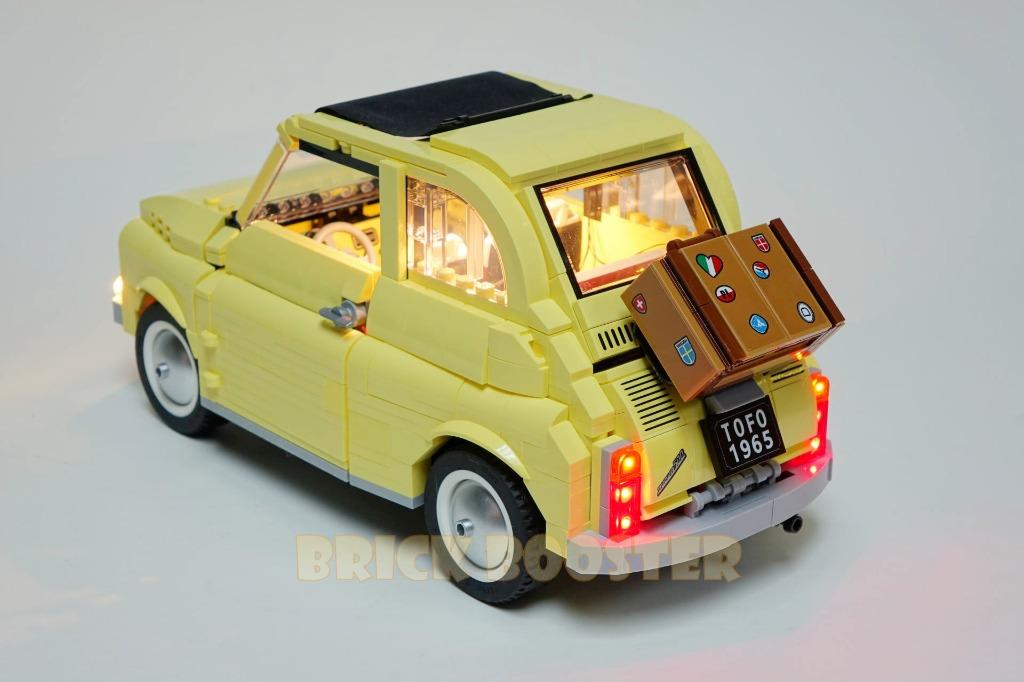 Lego Fiat 500 USB / Cell Battery Powered LED - Light kit only 燈組, 興趣及遊戲 ...