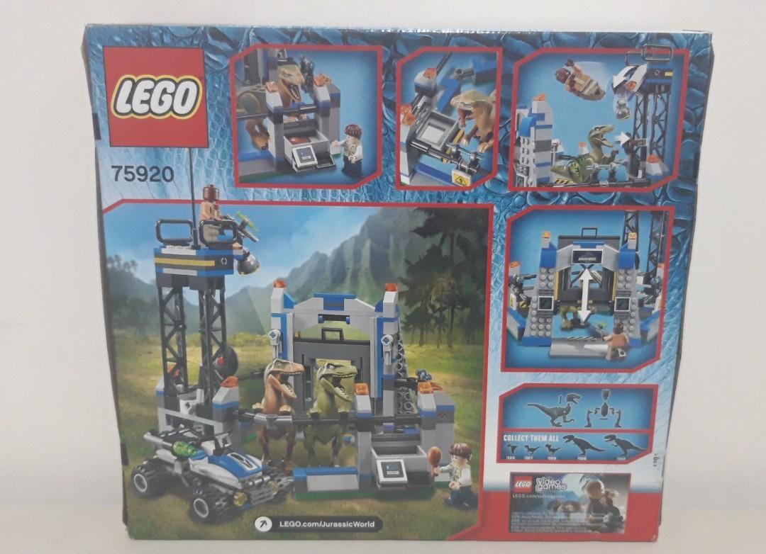 Lego Jurassic World 75920 Raptor Escape, Hobbies & Toys, Toys & Games ...
